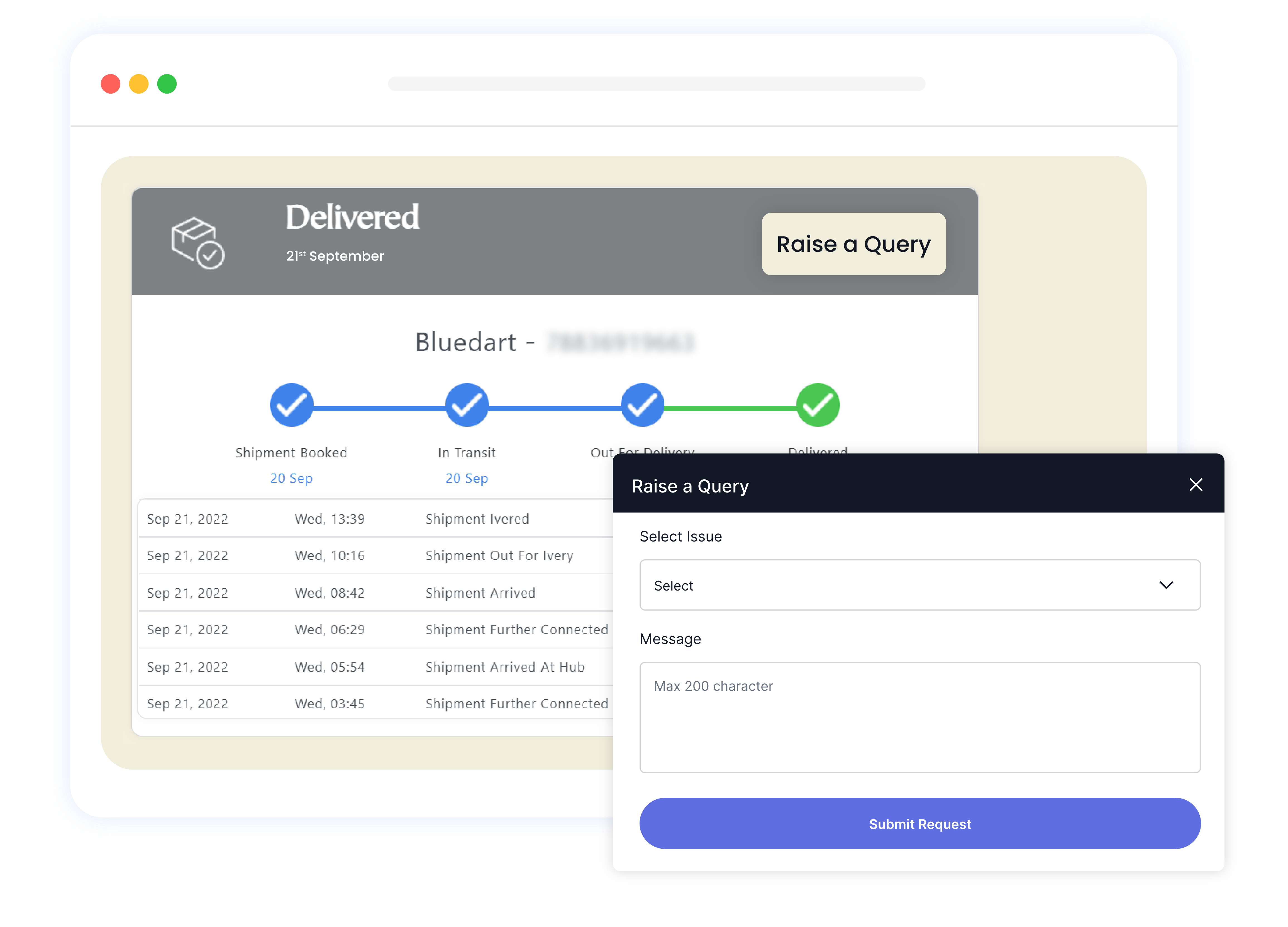 The Advanced Shipment and Package Tracking Software | Shipway Experience